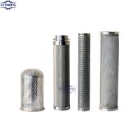 China stainless steel wedge wire screen mine sieve net tube pipe cylinder wedge screen for sale