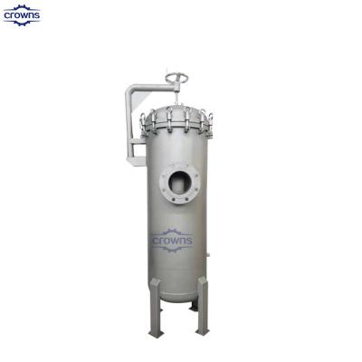 China Liquid Filter Milk Wine Oil Stainless Steel Ss304 Cartridge Filter Housing for sale