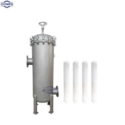 China Factory Price Stainless Steel Filter Housing Precision Filter Multi Cartridge Filter Housing with flange for sale