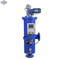 China PLC Fully Automatic Industrial Self Cleaning Filter For Circulating Water Pipeline for sale