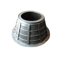 China Stainless Steel Wedge Wire Cone Filter Sieve Slot Screen Basket Coal Centrifuge Basket For Mining Processing for sale