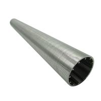 China Stainless Steel Slotted Wedge Wire Screen Water Well Tube Drill Pipe for sale