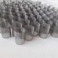 China 80 100 Mesh 304 Stainless Steel Wire Mesh Filter Tube,wedge wire filter elements for sale