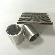 China Dust Water Treatment 304 316 316L Stainless Steel Johnson Wedge Wire Screen/ Mine Sieve Screen for sale
