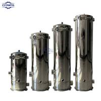 China Hot Selling Liquid/ Oil/ Wine/ Beer/ Honey/ Paint Filtration Machine Stainless Steel Multi Cartridge Filter Housing for sale