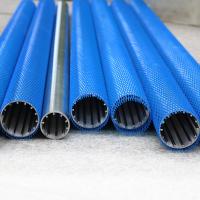 China 50 Micron Slot Size Wedge Wire Wound Screen Tube Stainless Steel Filter Element Pipe For Liquid Filtration for sale