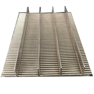 China Stainless Steel Wedge Wire Wrapped Curved Sieve Flat Screen,Wedge Wire Screen Welding Machine for sale