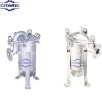 China Single Cartridge Filter Stainless Steel sanitary microporous membrane water drinks Cartridge Filter Housing for sale