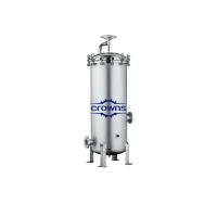 China Sediment Filtration Heavy-Duty Big Blue Cartridge Filter Housing,Self Cleaning Irrigation Filter for sale