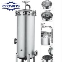 China Sediment Filtration Heavy-Duty Big Blue Cartridge Filter Housing,Self Cleaning Irrigation Filter for sale