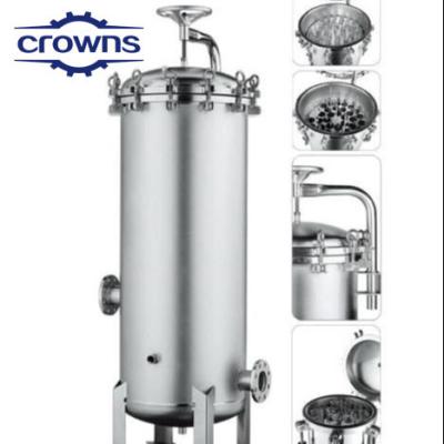 China Sediment Filtration Heavy-Duty Big Blue Cartridge Filter Housing,Self Cleaning Irrigation Filter for sale