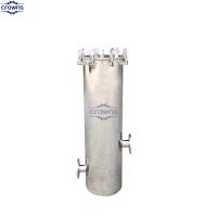 China OEM 100mm 200mm 304/ 316L Multi Round Sanitary Filter Housing Appilcable For SIP and CIP for Industry for sale