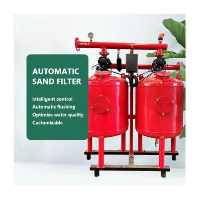China Automatic Backwash Sand Filter Sand Filter Water Treatment,Agricultural Sand Filters For Farm Irrigation Sand Filter for sale
