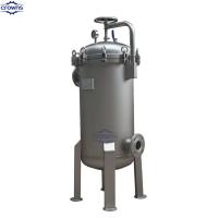China Bag water Filter Housing 304 316 stainless steel housing water purifier machine for sale