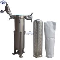 China Stainless Steel 304/316 Beer and Wine bottled water 273 400 Single And Multi Bag Filter Housing for sale