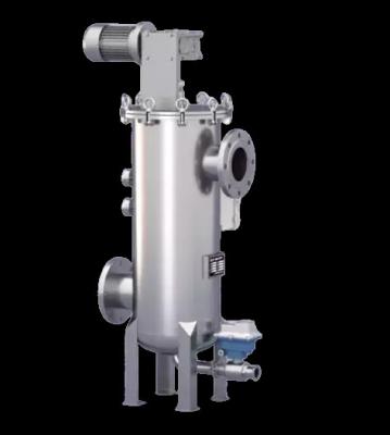 China 10bar Carbon Steel Automatic Self Cleaning Auto Backwash Water Filter For Chill Water System for sale