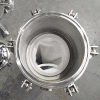 China Filter Bag length 0.25m-3m Bag In Bag Out HEPA Filter Housing for Wire size 2x3mm Etc for sale