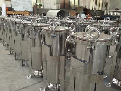 China 2x3mm Wire Size - Stainless Steel Bag Filter Housing for Effective Filtration for sale