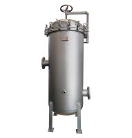 China High Flow Multi Cartridge Filter Housing 0.22um Filtration Precision 50 GPM Flow Rate for sale