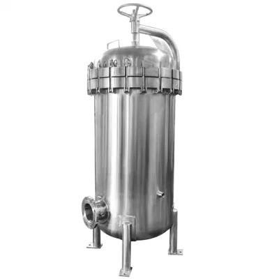 China Stainless Steel Multi Cartridge Filter Housing Standard Cartridge Type Max. Pressure 150 Psi for sale