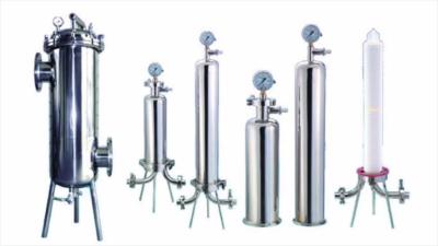 China High Pressure Industrial Cartridge Filters with Tri-Clamp Inlet Outlet for Large Flow for sale