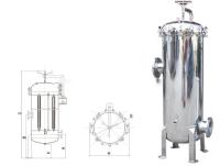 China Wall Thickness 1.5-5mm For Industrial Water Filtering Convenient Filter Cleaning for sale
