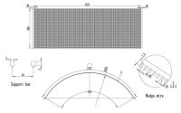 China Polishing and Welded End Connection Curved LED Display Screen for Exceptional Quality for sale