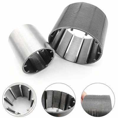 China Thickness 7 - 10 Mm Johnson Vee Wire Screen 0.5m - 2.0m Width for sale