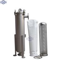 China High Flow 20 Inch Cartridge Stainless Steel Filter Bag Filter Housing For Water Treatment Multi Core Cartridge Filter for sale