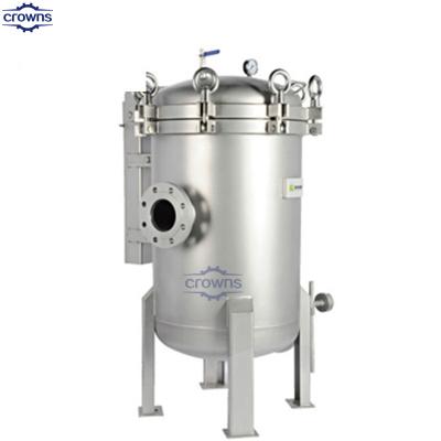 China Bag water Filter Housing 304 316 stainless steel housing water purifier machine for sale