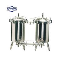 China Stainless Steel Bag Filter Housing with Max. Operating Pressure of 6.0bar 87psi for sale