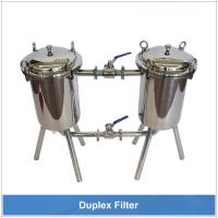 China Stainless Steel Bag Filter Housing with Max. Operating Pressure of 6.0bar 87psi for sale