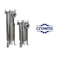 China Max Flow Rate 27%-80% Filter Mesh Bag In Bag Out Filter System for sale