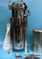 China Max Flow Rate 27%-80% Filter Mesh Bag In Bag Out Filter System for sale