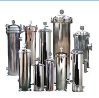 China Dependable Stainless Steel Bag Filter Housing for 3000L/Hour Filtration Capacity for sale