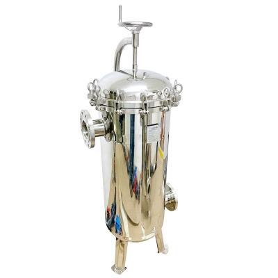 China Industrial High Pressure Filter Housing with PVC Filter Bag Material for sale