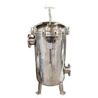 China Industrial High Pressure Filter Housing with PVC Filter Bag Material for sale