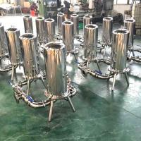 China Pressure Rating 2-10bar and Max Flow Rate 27%-80% Filter Mesh Fuel Filter Housing for sale