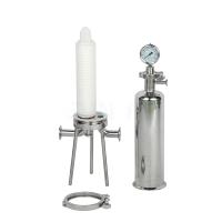 China Stainless Steel Bag In Bag Out Filter System with 1/4NPT Vent for sale