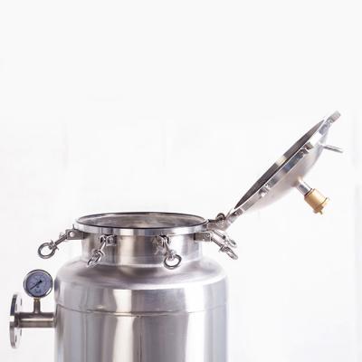 China High Capacity Stainless Steel Bag Filter Housing - Filter Bag Capacity 3000L/Hour for sale