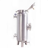 China High Capacity Stainless Steel Bag Filter Housing - Filter Bag Capacity 3000L/Hour for sale