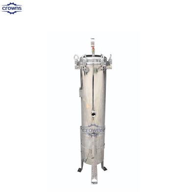 China Industrial Filter Housing Stainless Steel 316 Juice Filter 1 Micron Absolute PES Filter Cartridge For Wine Beer for sale