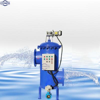 China Automatic Self cleaning filter for drip irrigation / in-line water filter housing for sale