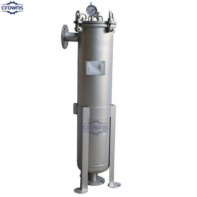 China stainless steel multi bags filter housing industrial water filters for food industry for sale
