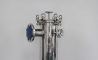 China 2.5 Cartridge Diameter High Flow Cartridge Filter Housing Filtration Precision 10um for sale