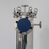 China 2.5 Cartridge Diameter High Flow Cartridge Filter Housing Filtration Precision 10um for sale