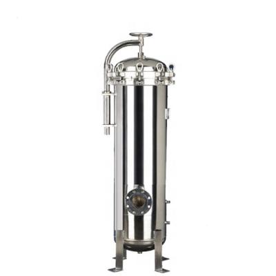 China Stainless Steel Multi Cartridge Filter Housing for 2-20 Cartridges 50 GPM Flow Rate for sale