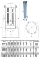China Achieve Effective Filtration with High Flow Cartridge Filter 2-20 Cartridge Number for sale