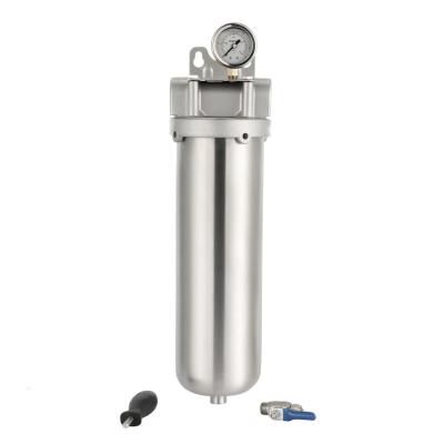 China 150 Psi Max. Pressure Multi Cartridge Filter Housing with 9.75 Cartridge Length for sale