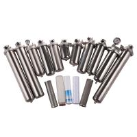 China 150 Psi Max. Pressure Multi Cartridge Filter Housing with 9.75 Cartridge Length for sale